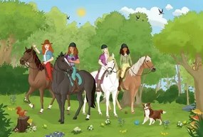 SCHMIDT Puzzle Schleich Výlet do přírody / 150 dílků + figurka Schleic