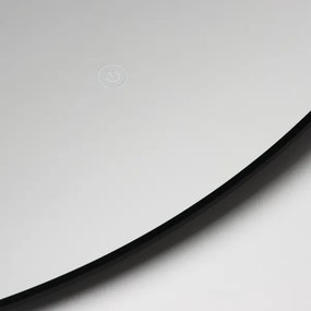 Brilagi - LED Koup. zrcadlo VENA BLACK LED/32W/230V 100 cm IP44 CRI 90 stmív+CCT