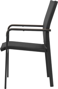 Doppler EXPERT antracit Wood Plus - zahradní hliníková sedací souprava 4+2+1