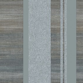 Šedo-modrá vliesová tapeta s pruhy, 21143, Cvlto, Cristiana Masi by Parato