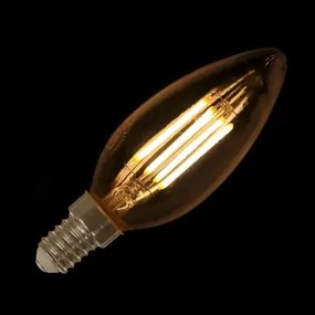 RETLUX RFL 400 Filament C35 E14 candle 5W / 550 lm / 3000K - teplá bíl