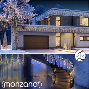 Monzana Vánoční světelný řetěz CECIL, 5m, teplá bílá