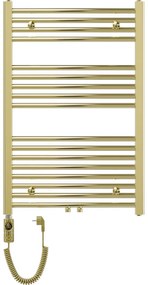 Mexen Ares, elektrické topné těleso 900 x 600 mm, 300 W, zlatá lesklá, W102-0900-600-2300-50