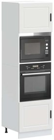 Skříňky na troubu 2 ks "Porto" bílý kompozitní dřevo 3315051