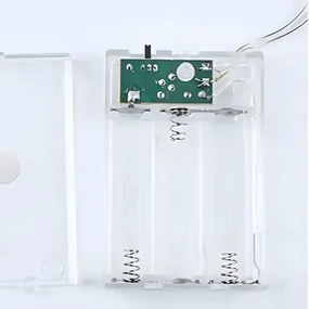 LED vánoční řetěz EHD-LS03 teplá bílá / Řetěz / 100 LED / 10 m