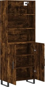 vidaXL Skříň highboard 69,5 x 34 x 180 cm kompozitní dřevo [3189279] Barva: Bílá