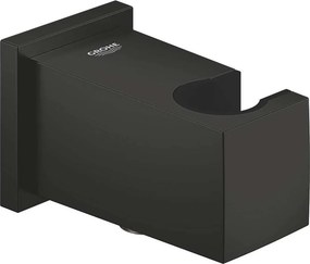 Grohe Euphoria Cube - Sprchové kolínko s držákem, matná černá 263702430