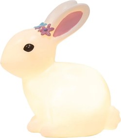 Dětská stolní LED lampička bílý králíček Rabbi - 21*13*22 cm