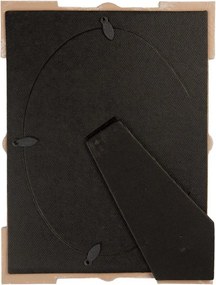 Růžový antik fotorámeček zdobený květy - 17*2*23 cm / 13*18 cm