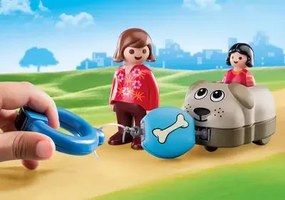 Playmobil® 1.2.3 70406 Psí vlak / od 18 měsíců