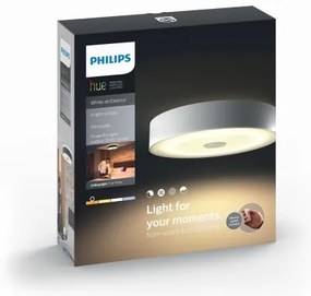 Bluetooth LED stropní svítidlo Philips Hue Fair BT 40340/31/P6 bílé 2200-6500K s dálkovým ovladačem