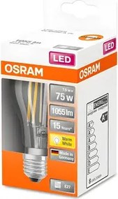 Osram LEDSCLA75 / Žárovka / LED filament / E27 / 7,5 W / 2700 K / 230