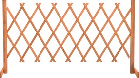 vidaXL Zahradní trelážový plot 150 x 80 cm masivní jedle [314826] Barva: orange