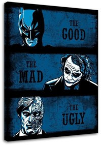 Gario Obraz na plátně Koláž Batman, Joker, Harvey Dent - DDJVigo Rozměry: 40 x 60 cm