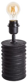 GROOVED Základna k lampě 25 cm - černá