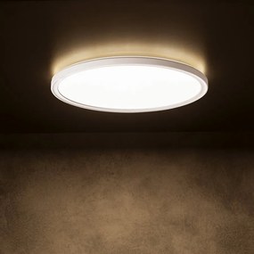 KANLUX KANLUX, AZPO stropní LED svítilna, průměr 420mm, 22W, 3000/4000/6000K, IP54, bílá, 31516