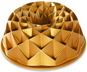 Nordic Ware Forma na bábovku Jubilee, zlatá, 2,3 l