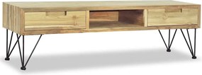 TV stolek 120 x 35 x 35 cm masivní teak 244575