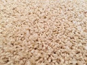Vopi koberce Kusový koberec Color shaggy béžový ovál - 60x110 cm