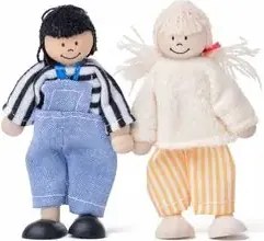 Woody Domeček dvoupatrový s balkonem a příslušentsvím / od 3 let