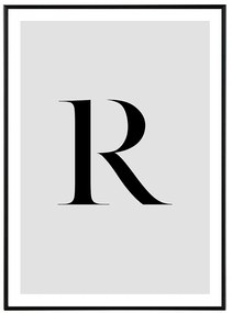 Letter R - 50x70 cm Obraz