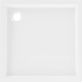 Mexen Flow+, čtvercová sprchová vanička 90 x 90 cm, bílá lesklá, 46S109090H