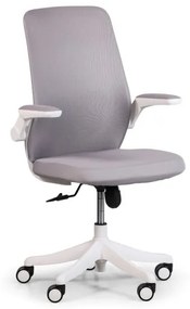 Kancelářská židle se síťovaným opěrákem BUTTERFLY, šedá