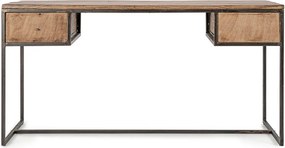 Pracovní stůl s deskou z akácie 60x150 cm Elmer – Bizzotto