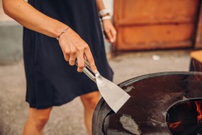 Ohniště Bowl s podstavcem a grilovacími deskami nízké 70 cm 4 díly