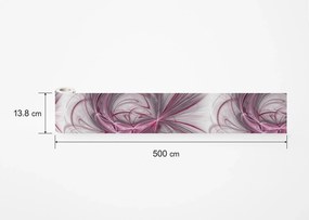Samolepící bordura na zeď Abstrakce | 5 m x 13.8 cm | DWB8212