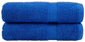 Prémiové ručníky do sprchy SOLUND 2 ks modré 70x140 cm 600 g/m² 137188