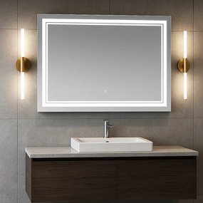 LED zrcadlo AVENBERG AURA 90×70