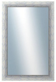 DANTIK - Zarámované zrcadlo - rozměr s rámem cca 40x60 cm z lišty PAINT modrá velká (2963)