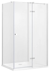 Besco Pixa 100x80/120x80 obdélníkový sprchový kout Orientace: Pravá, Rozměr sprch.dveří: 100cm