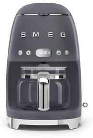 Kávovar na překapávanou kávu Smeg 50's style DCF02GREU / 1050 W / 1,4 l / šedá