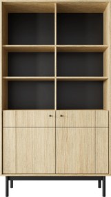 PCo Regál JAPAN R104, 104 cm Dub Linea