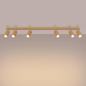 Sollux Lighting Stropní svítidlo KARBON 6L zlaté