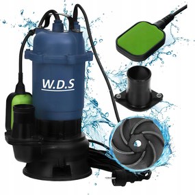 Ponorné čerpadlo na čistou špinavou vodu W.d.s. 2" 30.000 l/h 2850 W plovák