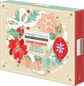 Yankee Candle Adventní kalendář s vonnými čajovými svíčkami 2026
