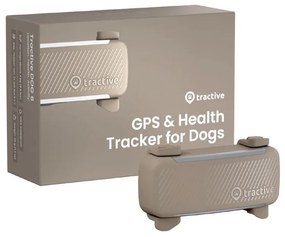 Tractive dog 6 – gps lokátor pro psy a monitor zdraví, hnědý