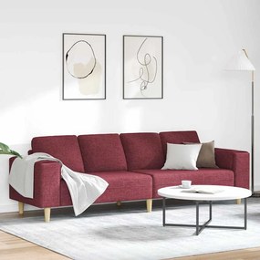 Pohovka do obývacího pokoje Víno Červené 250 x 77 x 76 cm 3335084