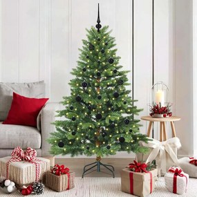 Umělý vánoční stromeček s stojanem Zelená 150 cm PE a PVC 3397537