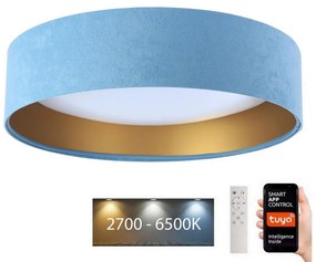 BPS Koncept | LED Stropní svítidlo SMART GALAXY LED/36W/230V Wi-Fi Tuya modrá/zlatá + DO | BS0524