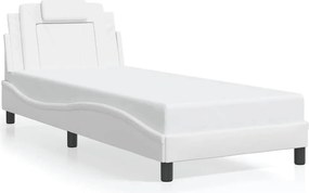 Rám postele Viana bez matrace bílý 90x200 cm umělá kůže 3208069