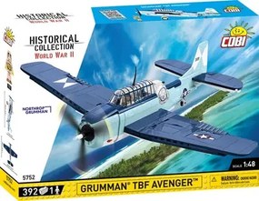 COBI 5752 II WW Grumman TBF Avenger / 392 kostek / 1 figurka / 1:48 /