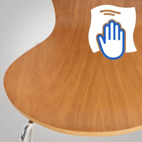 Konferenční židle Calisto – dubová
