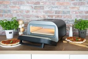 Unold 68815 Don Luigi černá / Elektrická pec na pizzu / 1700 W / nerez