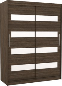 ADRK Furniture Skříň posuvná se zrcadlem MARTINEZ 150 ADRK-SW-MAR-CH-WL-150