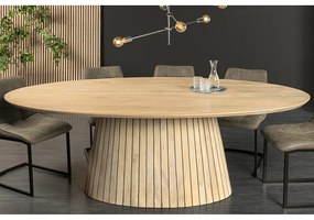 Massive home | Jídelní stůl ART DECO 220cm ovál  mango