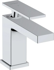 Hansgrohe Tecturis E, páková umyvadlová baterie 80 CoolStart EcoSmart+ s odtokovou garniturou, chromová, HAN-73002000